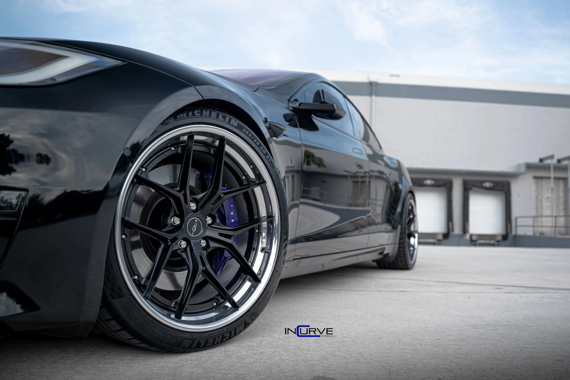 Model S Plaid Forged Wheels by Incurve | IF2-Y50 2 Piece | Tesla